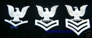 1st 2nd 3rd Class Petty Officer US Navy Pin Crow E3 4 5 | eBay